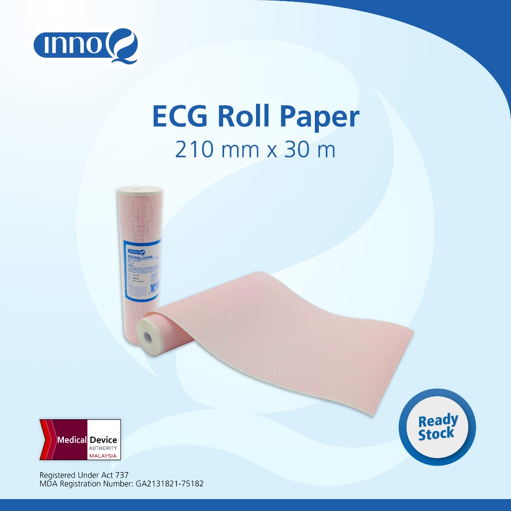 InnoQ ECG Roll Paper (210MM X 30M) | Shopee Malaysia