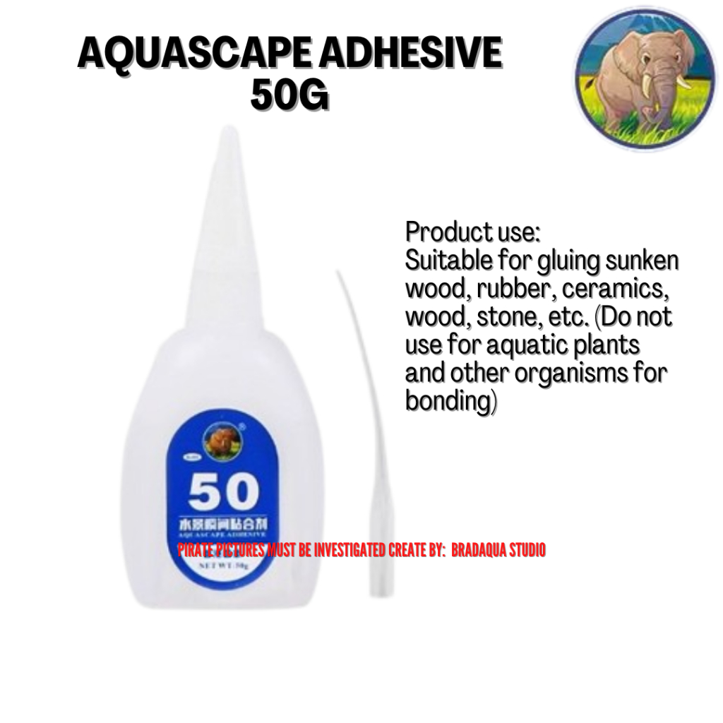 GUO ELEPHANT Aquascape Adhesive Aquatic Glue Plants Grass Adhesive Fish ...