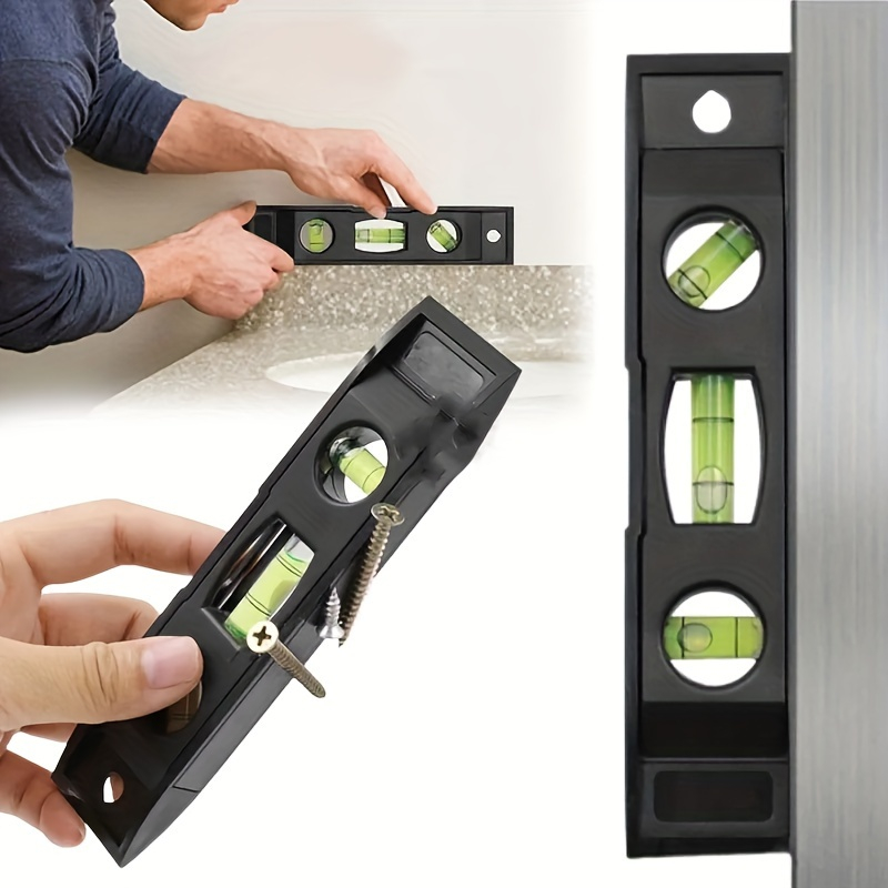 Level Ruler 6" 9'' Mini Magnetic Spirit Level Water Level Ruler ...