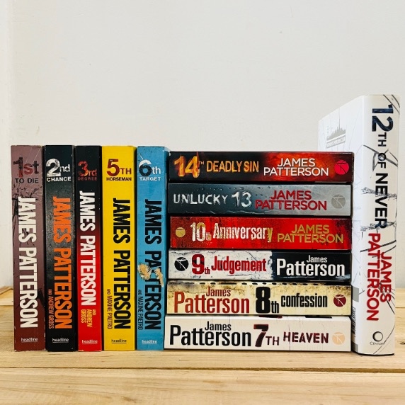 James Patterson Women S Murder Club Series Preloved Shopee Malaysia
