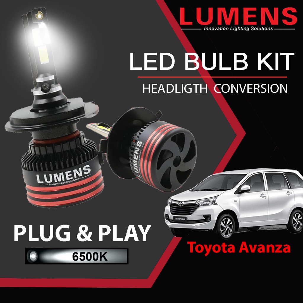 Toyota Avanza- LUMENS Car Lighting 6500K 12V/24V 76W 5000LM LED ...
