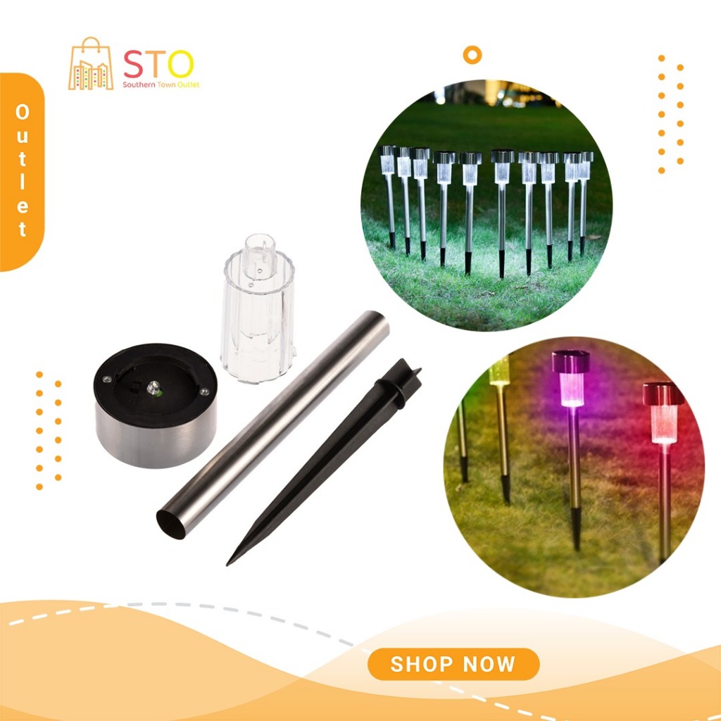 STO LED Solar Light Garden Lawn Lamp Outdoor Waterproof In-Ground Light ...
