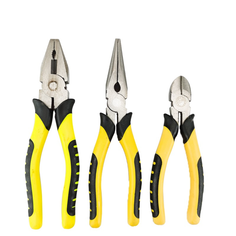 MKR 6inch 8inch Combination Plier Long Nose Plier Diagonal Plier / Playar Gabung Mulut Buaya ...