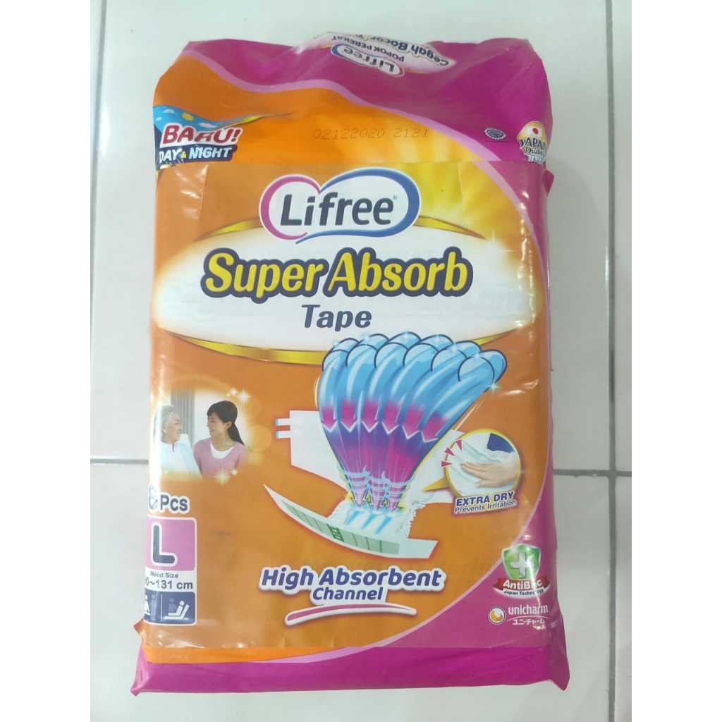 LIFREE SUPER ABSORB L8 (READY STOCK) | Shopee Malaysia