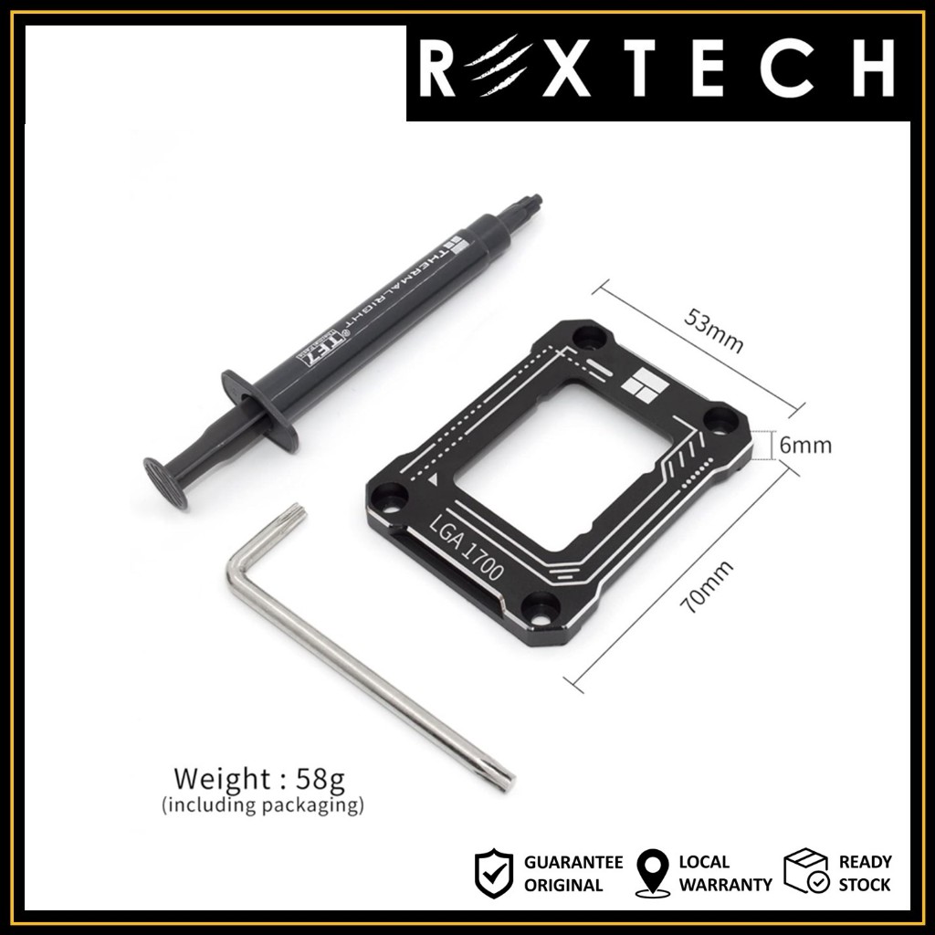 Thermalright Lga17xx Bcf Cpu Lga1700 Bending Corrector Frame Contact Frame With Free Tf7 2g