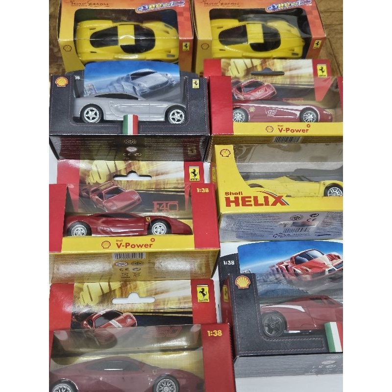 Shell FERRARI Official Collectibles Car model 2006-2008 collection ...