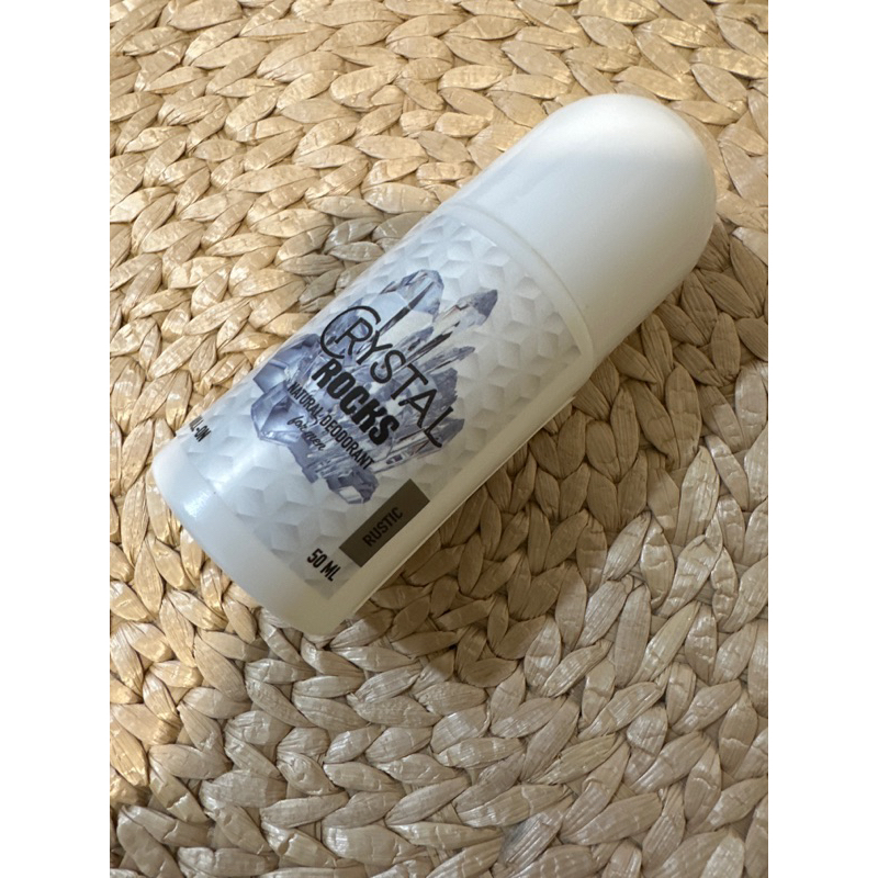 Crystal Rocks Tawas Roll-On Deodorant prevents body odour all day 50ml ...
