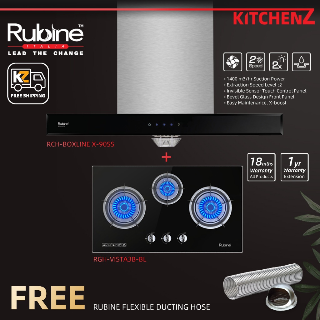 [FREE Shipping] Rubine Essential Series 1600m³/hr T-Hood RCH-BOXLINEXR ...