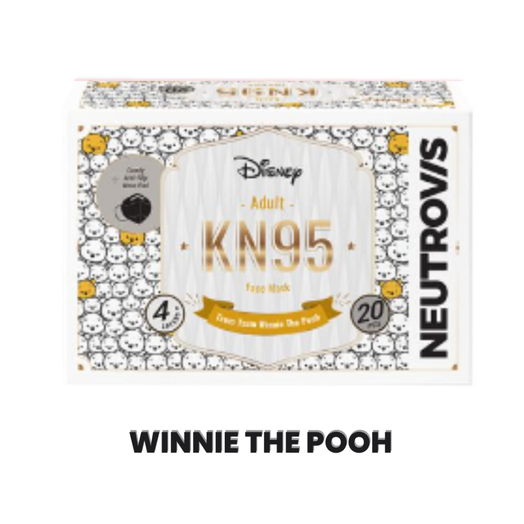 Disney Tsum tsum x Neutrovis Medical Face Mask 4ply KN95 (20s) Limited ...