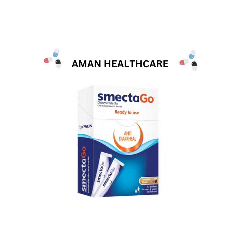 SMECTA GO ORAL SUSPENSION CARAMEL-COCOA FLAVOUR 3G (12 SACHETS ...