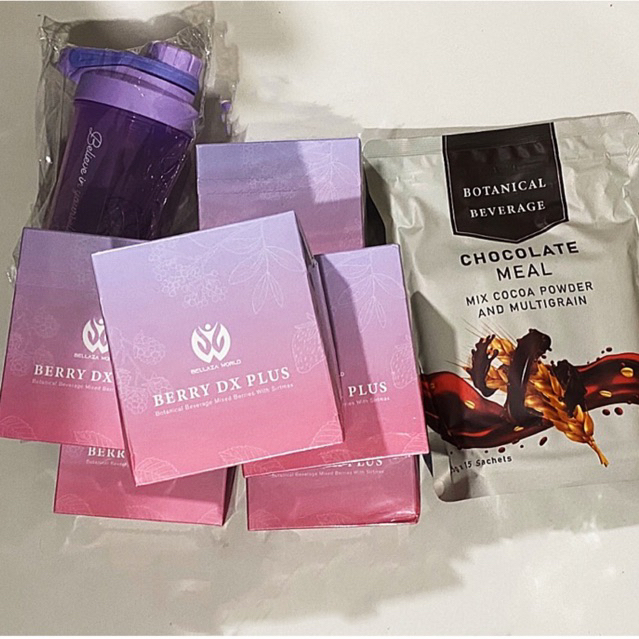 New Upgrade Berry Dx Plus+ Promo Set 6Box Free Choco Meal | Shopee Malaysia