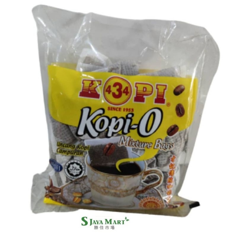 KOPI 434 MUAR (BLACK COFFEE) 20 uncang 麻坡 黑咖啡 传统咖啡 20袋 | Shopee Malaysia
