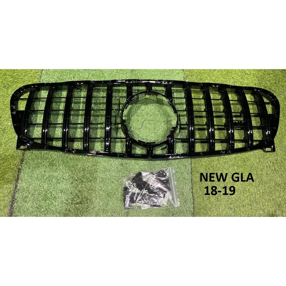 1 2015 2016 2017 2018 2019 Mercedes Benz GLA x156 gt grille gloss black ...