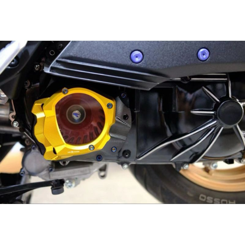 YAMAHA XMAX V1 V2 Motorcycle CNC Transmission Guard Stator Gearbox ...