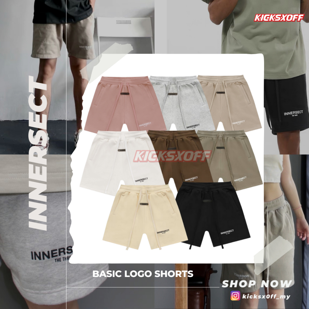 *READY STOCK* Innersect Basic Logo ShortsHype/Fashion/Streetwear/Couple/Unisex | Shopee Malaysia
