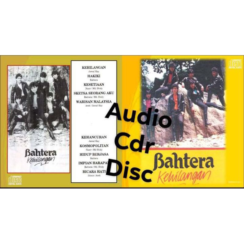 Audio cdr disc Bahtera full album | Shopee Malaysia