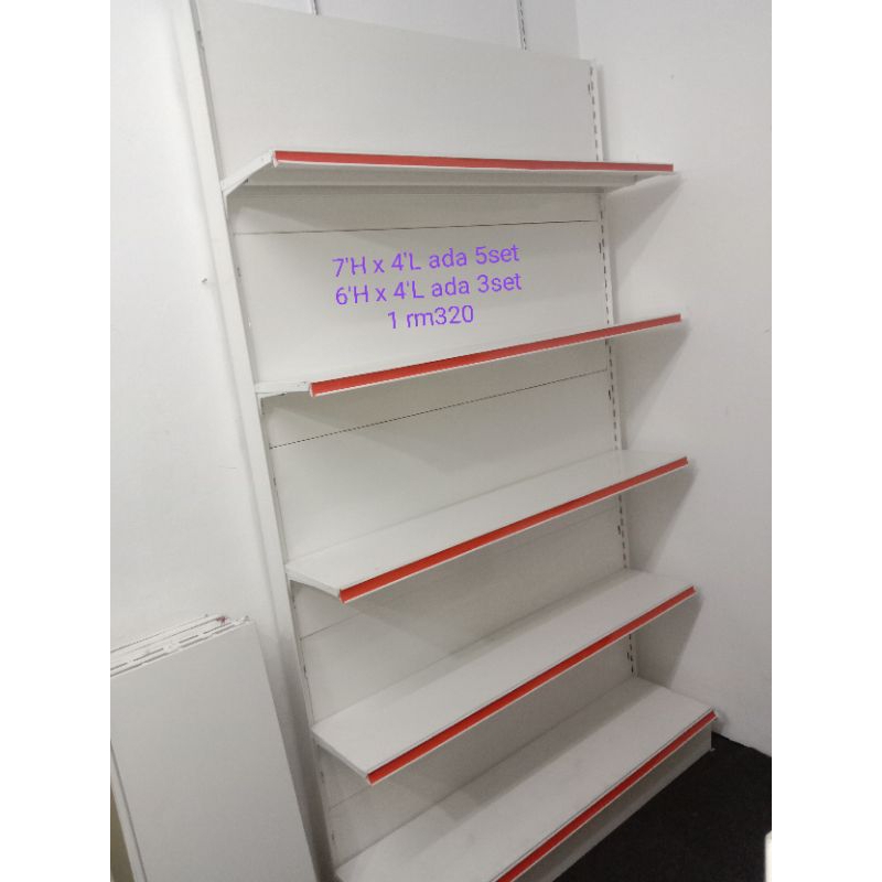 used gondola rack taman Johor jaya Johor | Shopee Malaysia