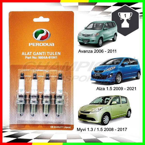 Original Perodua Spark Plug Myvi / Lagi Best / Icon 2008 - 2017 Alza ...