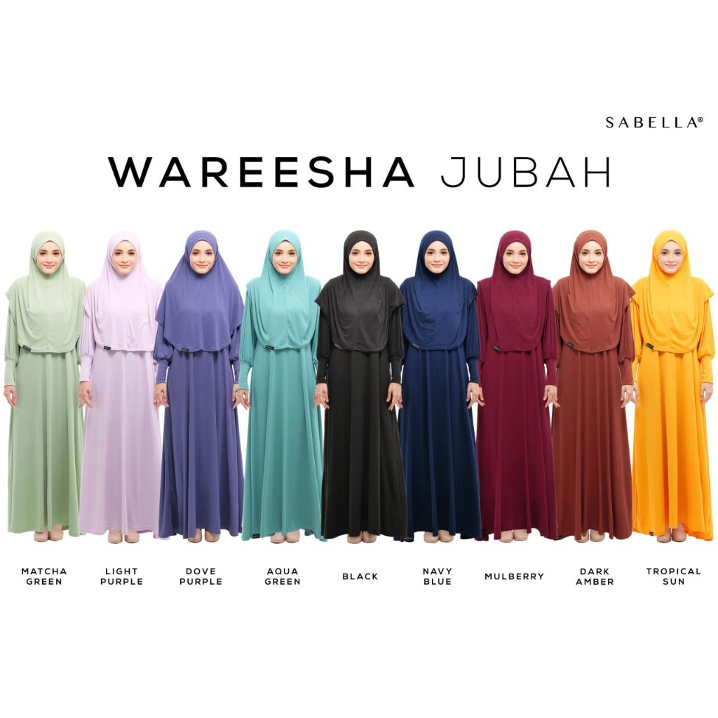 🔥[READY STOCK]🔥 SABELLA Wareesha Jubah 🌹 Jubah Murah Jubah Muslimah ...