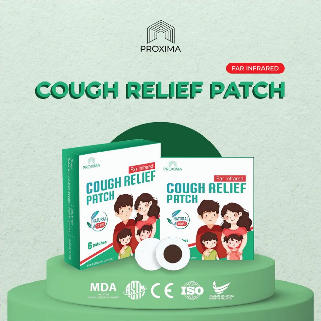 PROXIMA COUGH COUGH RELIEF PATCH (6 PATCHES PER PACK) | Shopee Malaysia