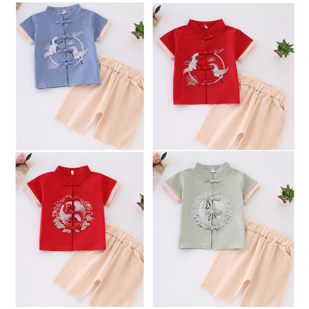 "2024 New Design" Boy Tang Suit CNY Boy Suit Set Boy Samfu Boy ...