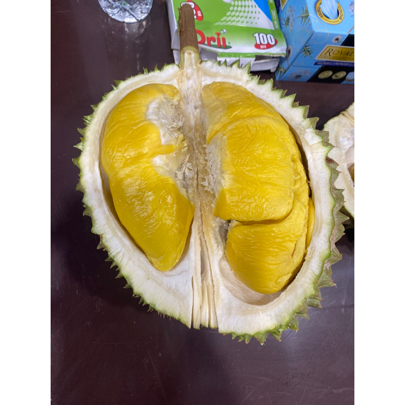 [400g] RM50 Creamy Raub Musang King Durian Nenek laolao Sedap and Segar ...