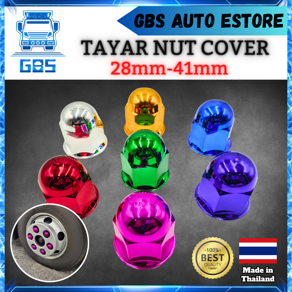 GBS Truck/Lori Cover Nut Lori Nat VOLVO SCANIA HINO ISUZU 28mm-41mm ...