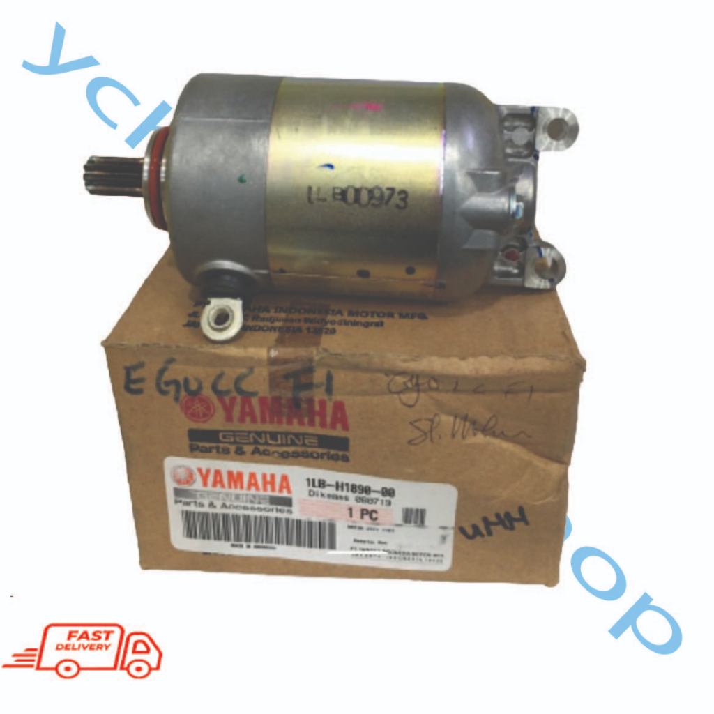 Yamaha EGO LC FI STARTING MOTOR STARTER MOTOR ASSY 100% ORIGINAL | 1LB ...