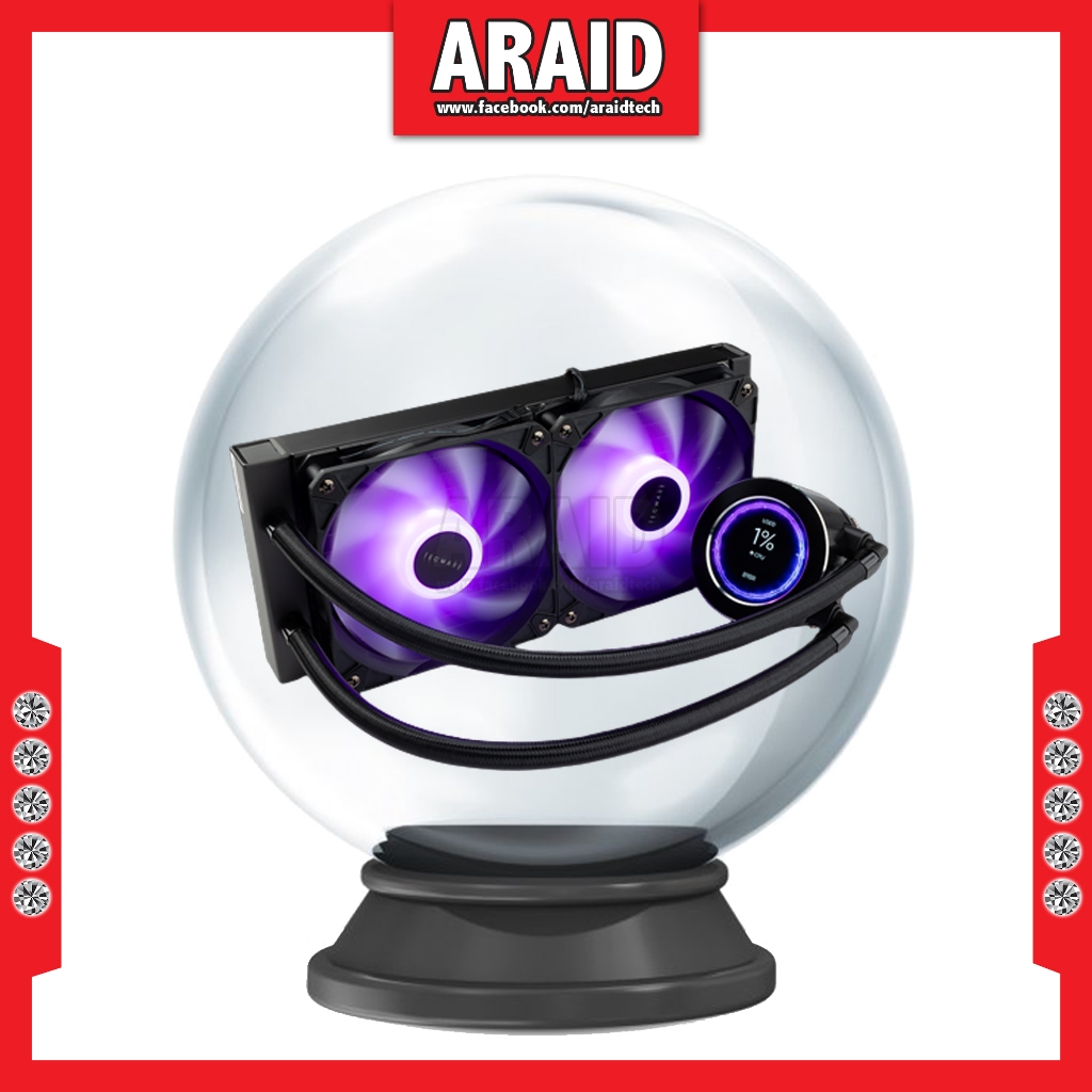 Tecware Eclipse 240 LCD Screen Liquid Cooler | Shopee Malaysia