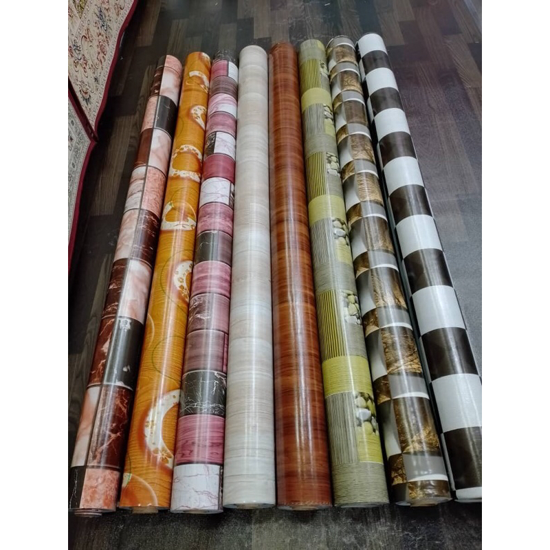 Tikar Getah 20m x 1.83m (6 kaki) Tebal 0.90mm PVC Vinyl Carpet Flooring ...