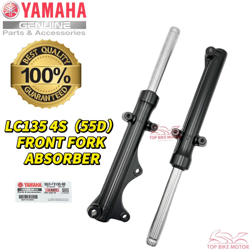 💥OFER💥YAMAHA LC135 NEW FRONT FORK ABSORBER LC135 4S 4SPEED FRONT FORK SET DEPAN ABSORBER DAMPER ...