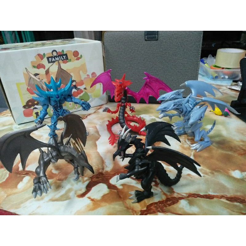 Yugioh Figure Slifer The Sky Dragon , Obelisk the Tormentor , Ultimate ...