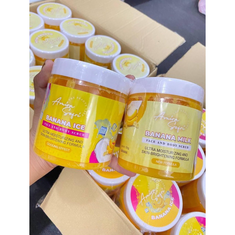 BANANA SCRUB AMIRA ORIGINAL | Shopee Malaysia