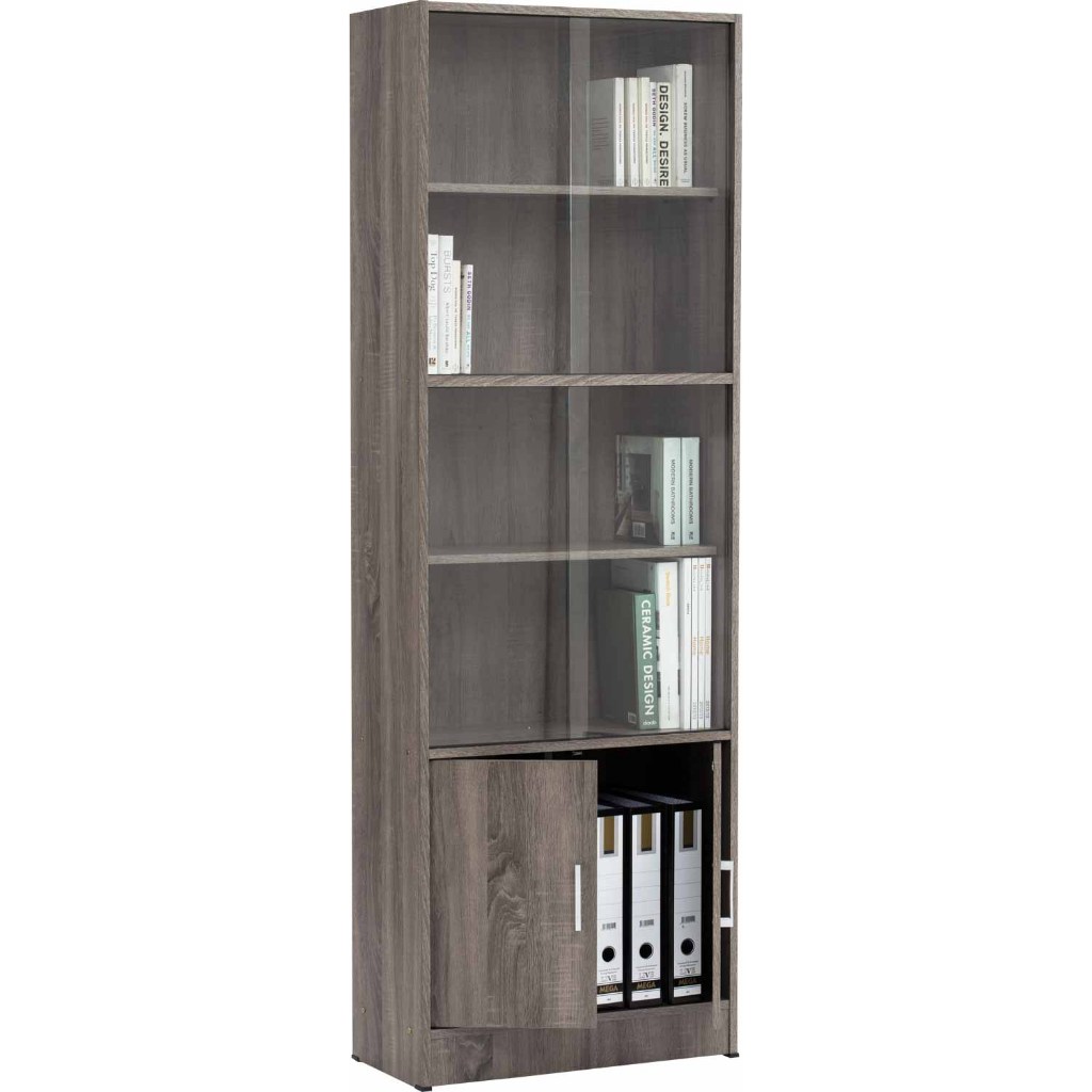 EKKO Glass Cabinet Glass Door File Cabinet Display Cabinet Almari Kaca ...