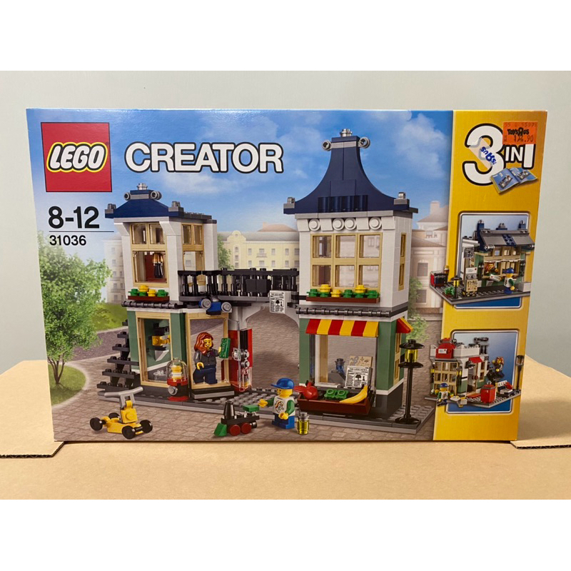 Lego Creator - Toy and Grocery Shop - 31036 | Shopee Malaysia