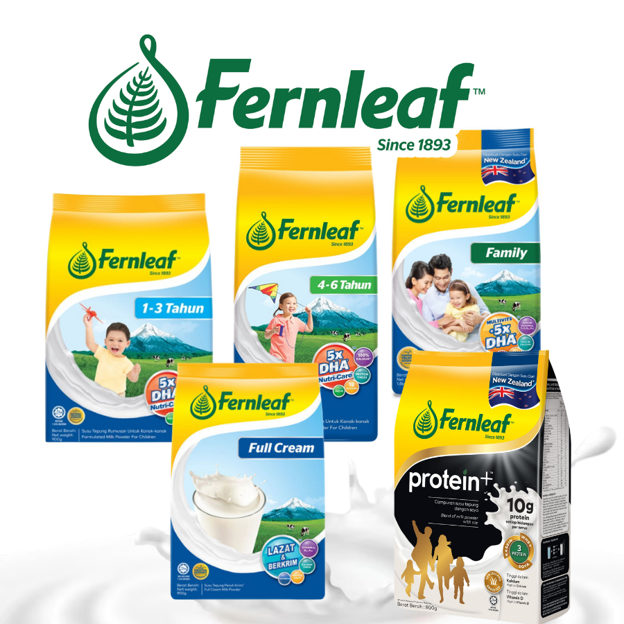 Fernleaf Milk Powder 550g/800g 1-3Year Old / 4-6 Year Old / Family ...