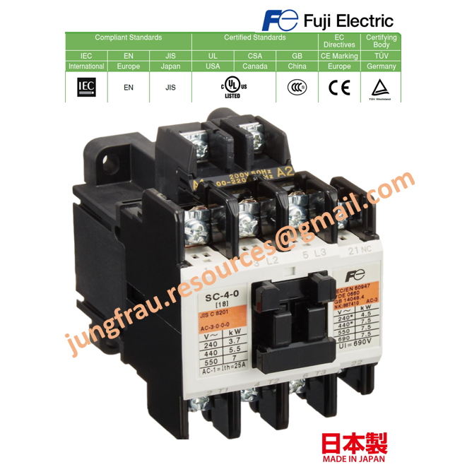 FUJI ELECTRIC SC-4-0 CONTACTOR (AC) | Shopee Malaysia