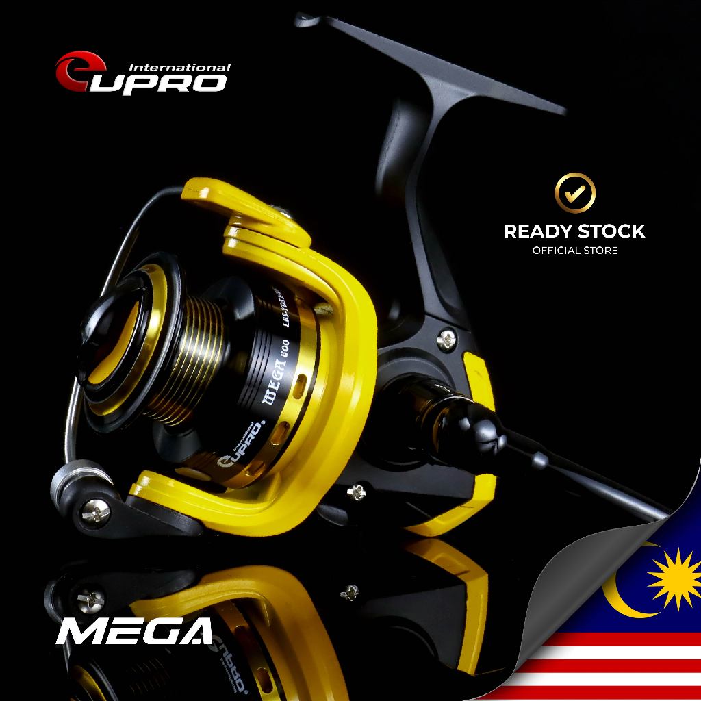 Eupro Spinning Reel Mega 800 / 1000 | Shopee Malaysia