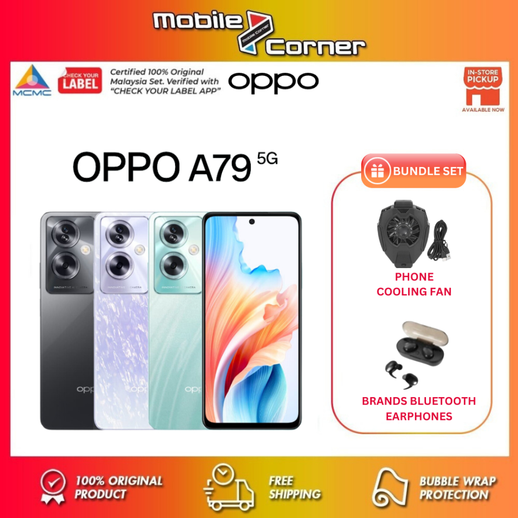 OPPO A79 5G 16GB(8+8GB Extended RAM 256GB ROM) 33W SuperVOOC 🎁 | OPPO Malaysia Warranty | Shopee ...