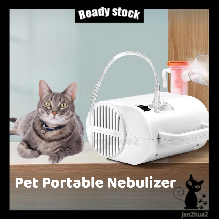 Pet Portable Nebulizer Atomizer Household Pet Cat Dog Nebulizer ...