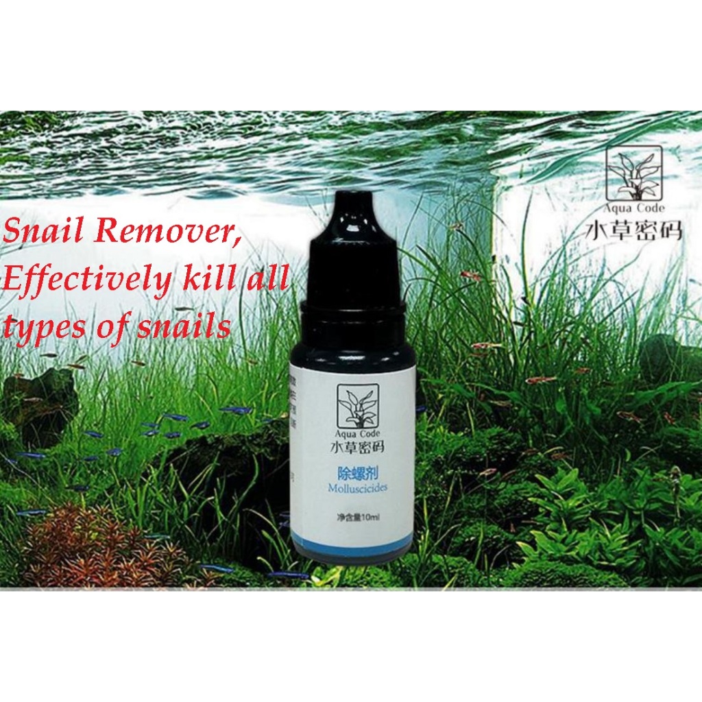 Aqua Code Snail Remover Planaria Remover | Shopee Malaysia