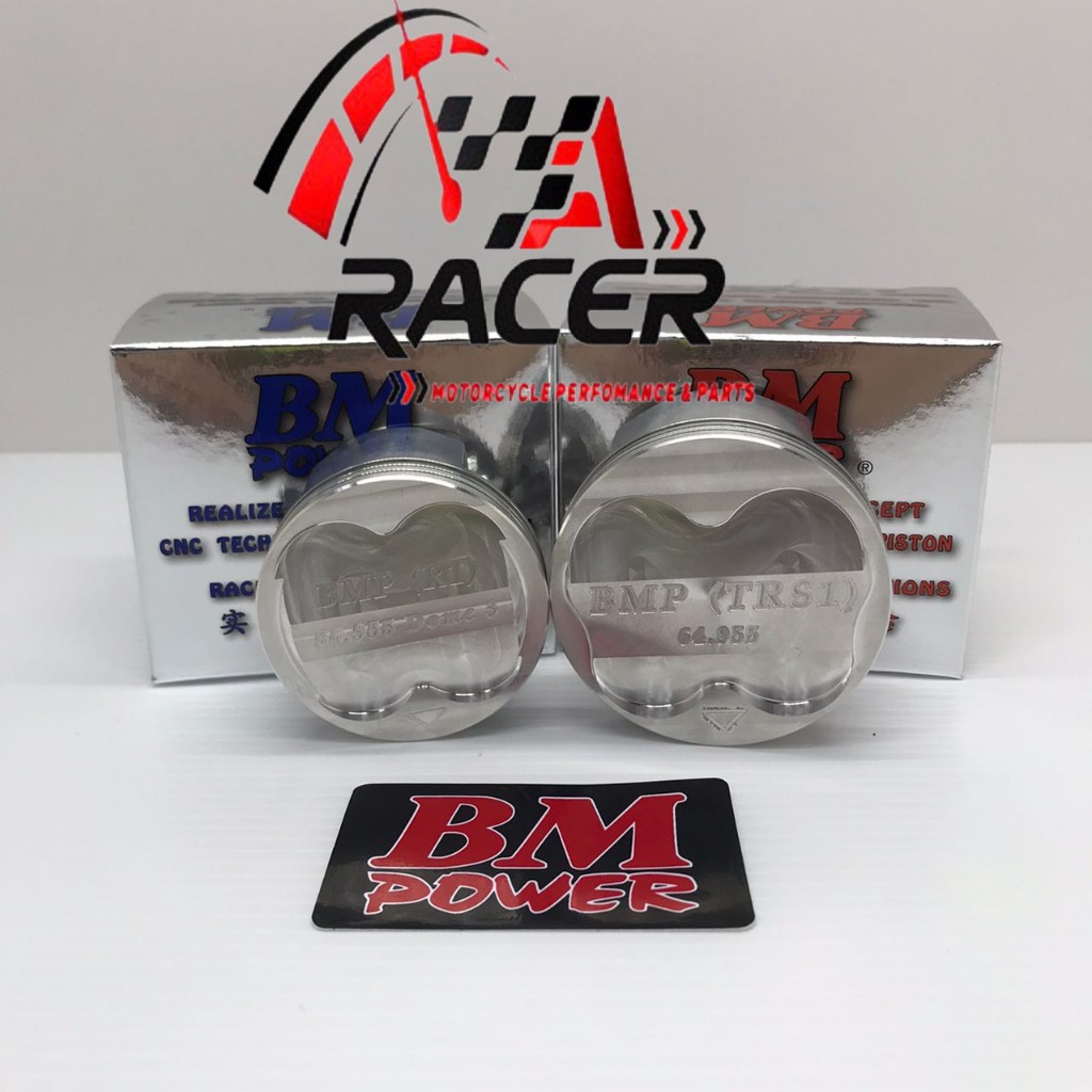 CLEAR STOCK !!! BM POWER CNC Dome Piston 57MM,65MM-100% BM Power ...