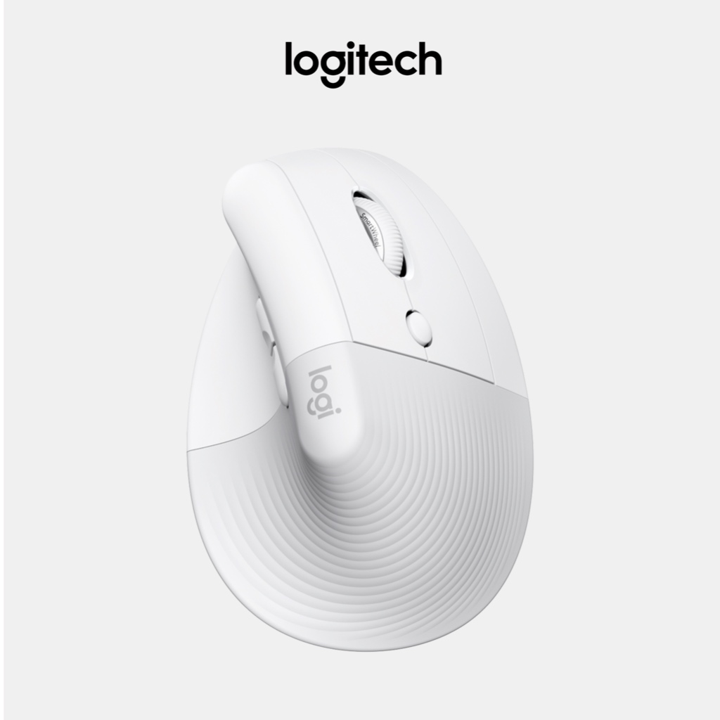 Logitech Lift Vertical Ergonomic Mouse, Wireless, Bluetooth or Logi ...