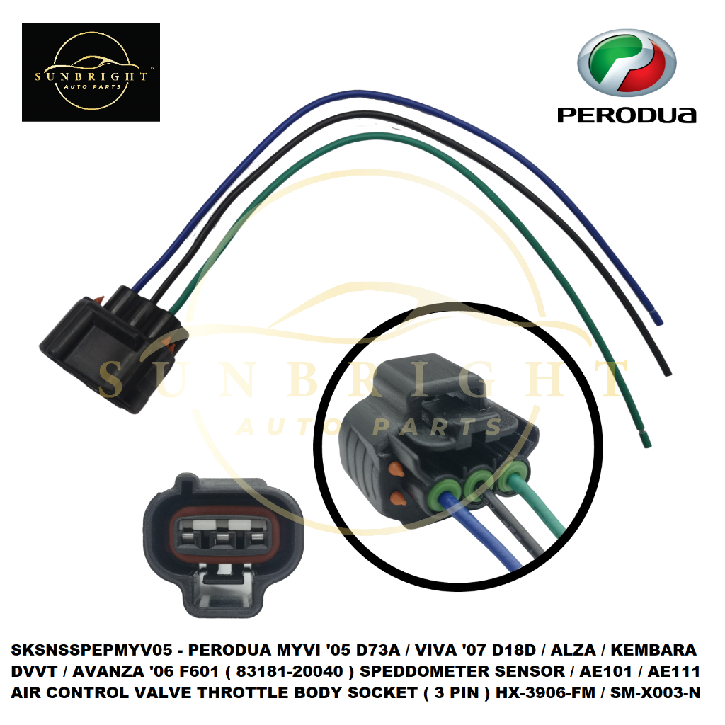 PERODUA MYVI '05 D73A / VIVA '07 D18D /KEMBARA DVVT / AVANZA '06 F601 ...