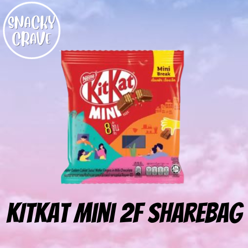 KITKAT MINI 2F SHAREBAG 72G (8X9G) | Shopee Malaysia