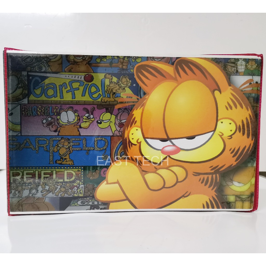 GARFILED CD Sleeve Hard Cover SMALL PVC 2D Ring CD VCD File / CD VCD ...