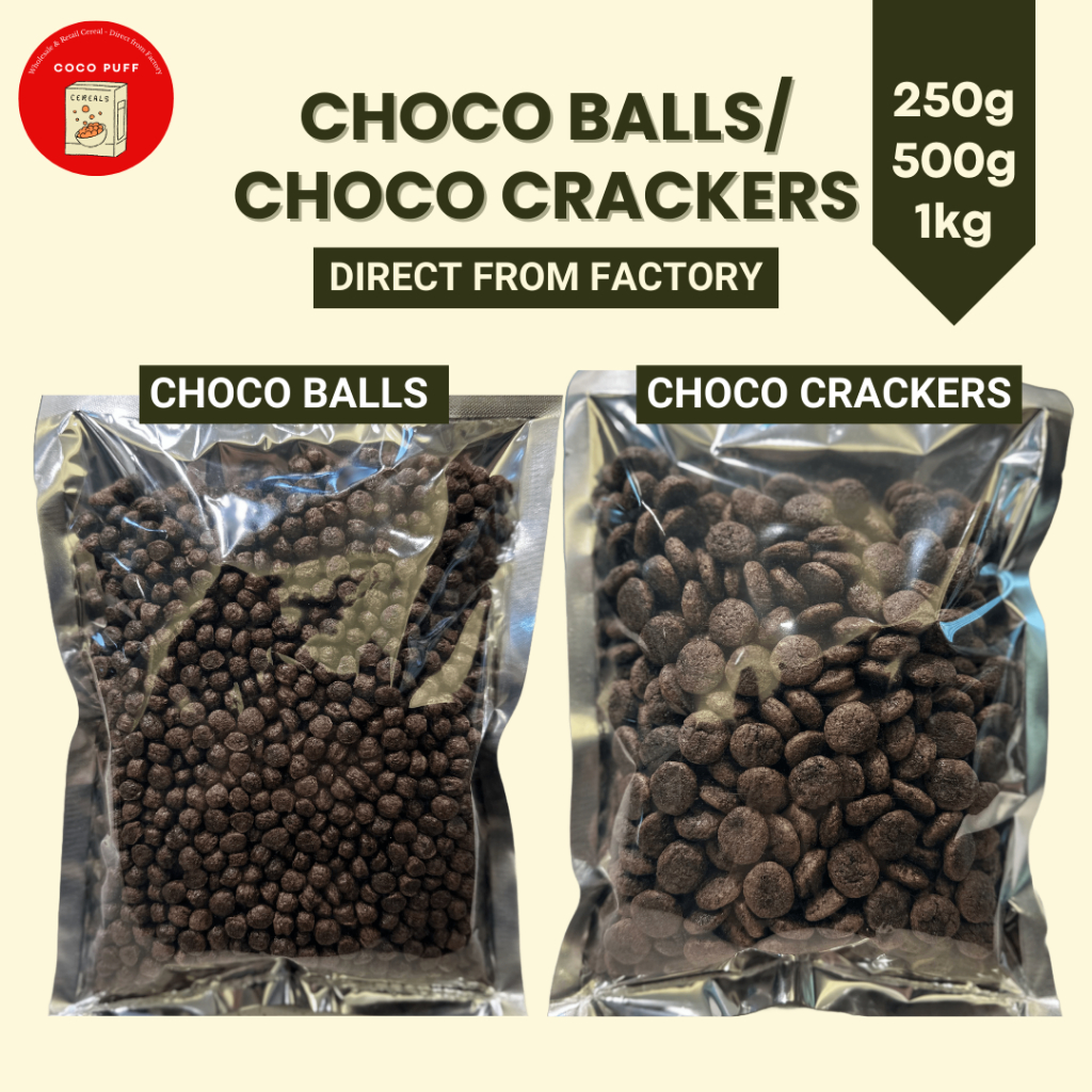 Choco Balls/ Choco Crackers (250g/500g/1kg)/ Coco Balls/ Coco Cookies ...
