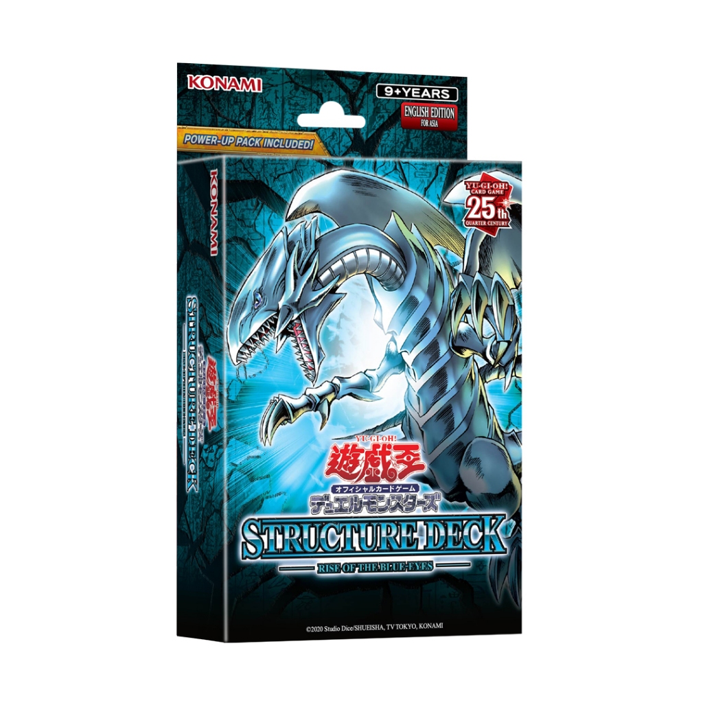 [Bundle of 3] Yu-Gi-Oh! OCG DM - Structure Deck Rise Of The Blue-Eyes (English Ver.) | Shopee ...