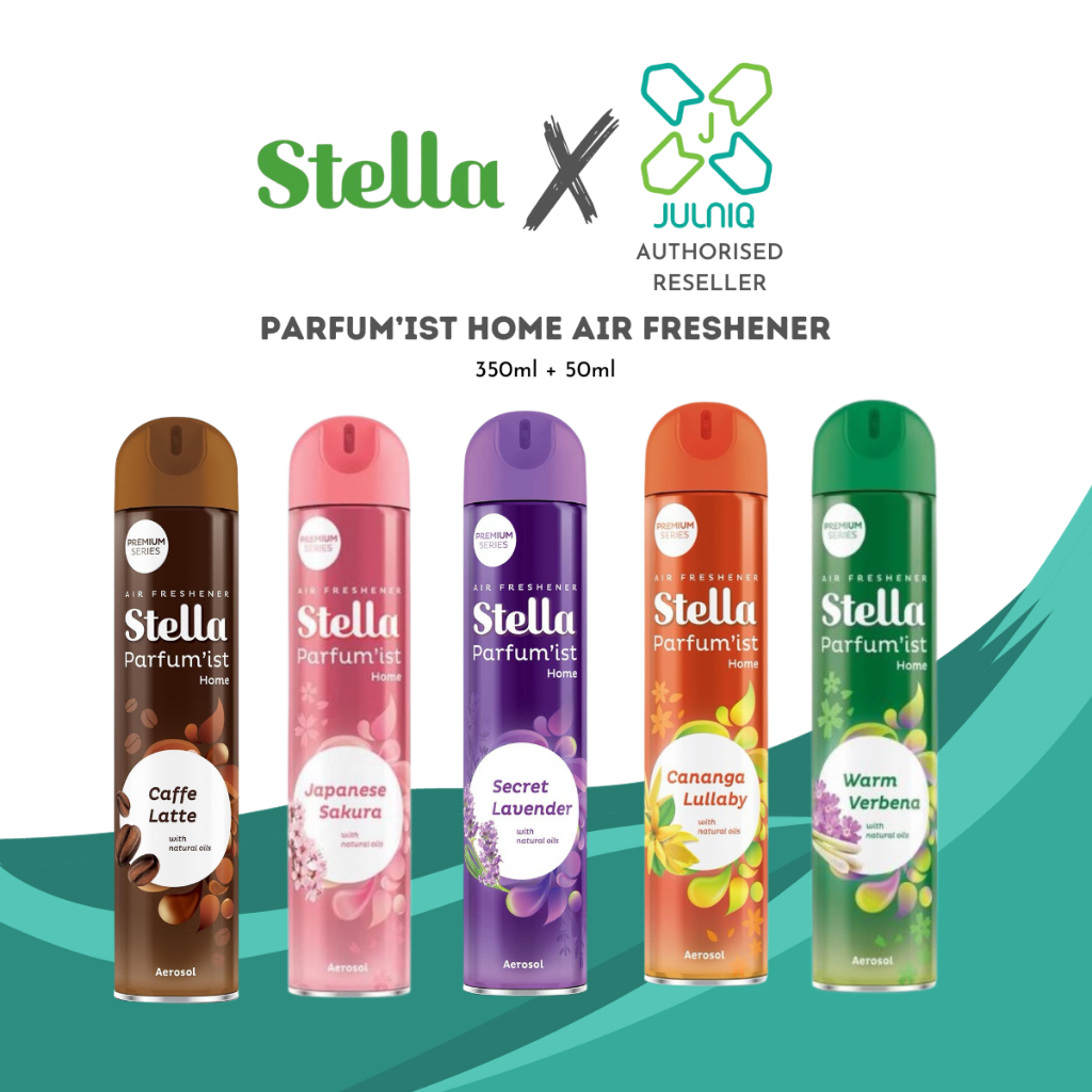 STELLA Aerosol Parfumist Air Freshener with Natural Oils 400ml | Shopee ...