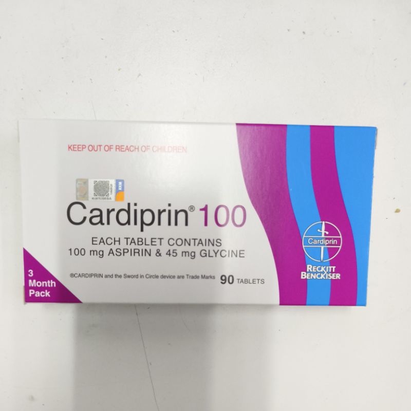 Cardiprin Tablet 100MG 3X30'S 2/26 | Shopee Malaysia